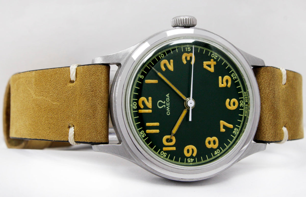 Vintage Omega Civilian Military 35mm Watch Ref 2179/4 C.1944