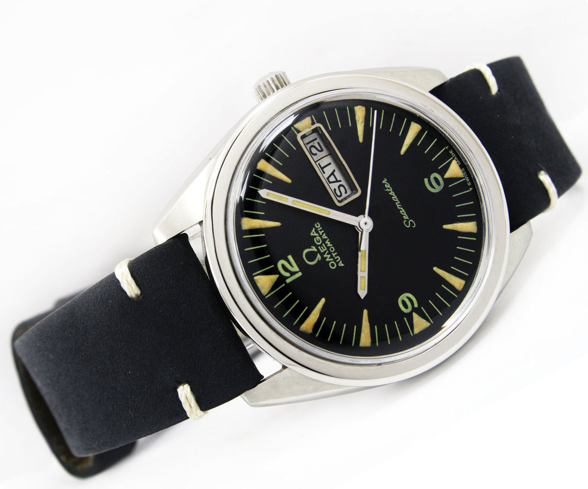 1969s Omega Seamaster D/D Automatic Mens Steel Watch 166032