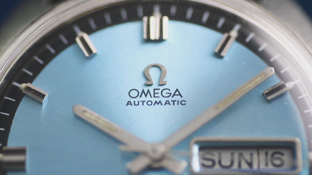 Omega Seamaster Cosmic Automatic Day Date Steel Mens Vintage Watch Ref ...